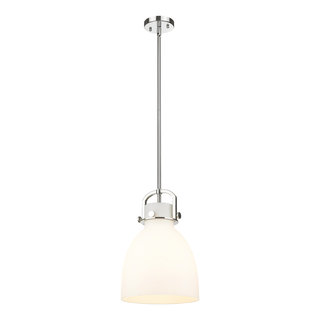 Newton Bell 1 Light 10" Stem Pendant - Transitional - Pendant Lighting ...
