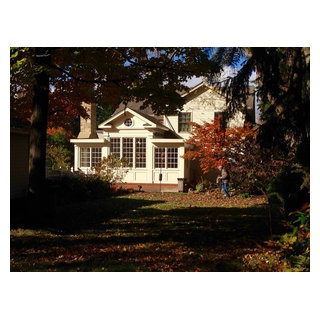Craftsman inspired Conservatory: Back View - Craftsman - Exterior ...