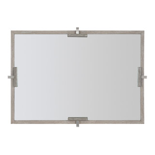 Bernhardt Foundations Mirror, 49"W x 4"D x 35"H - Farmhouse - Wall ...