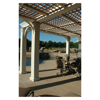 Coffered Trellis Ceiling - Transitional - DC Metro - by FineHouse | Houzz