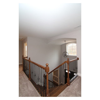 Staircase Overlook to Foyer - Traditional - Raleigh - by Stanton Homes ...