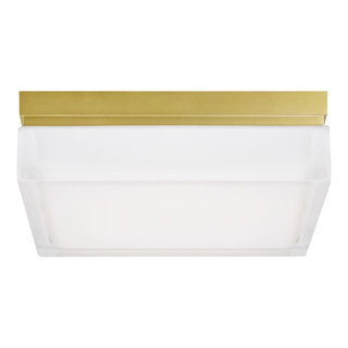 Tech Lighting LED 3 Boxie LR Ceiling, Aged Brass 700BXLR-LED3 ...