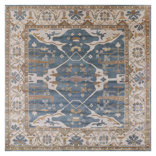 Ahgly Company Indoor Rectangle Mid-Century Modern Area Rugs, 5' x 7', 5 ...