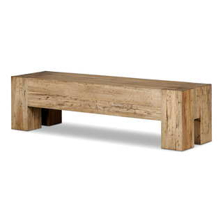 Abaso Accent Bench - Rustic - Accent And Storage Benches - by Four ...