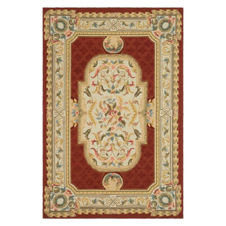 Safavieh Easy Care Collection EZC755 Rug, 8' Round - Victorian - Area ...