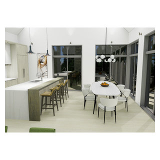 Modern Cottage Concept - Modern - Kitchen - Montreal - by Lexy Design ...