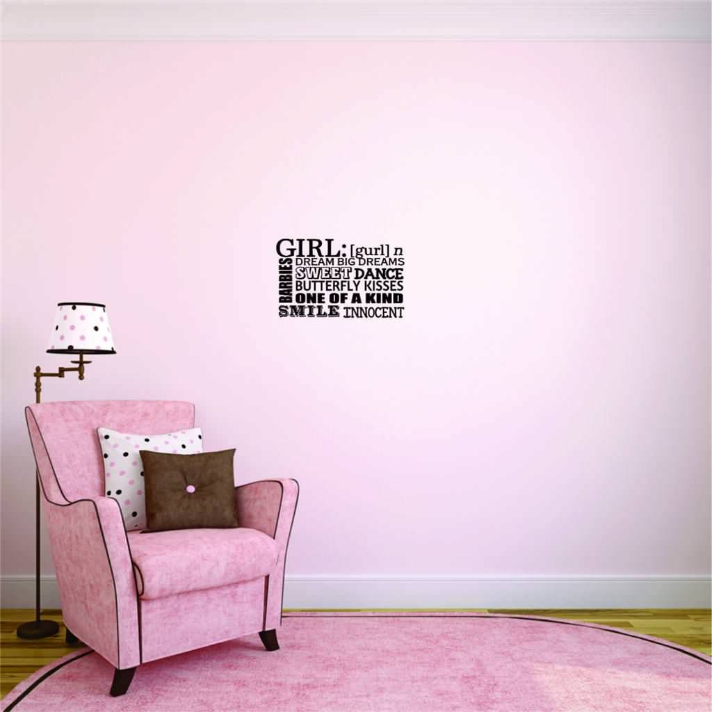 Girl Definition, Decal, 20x40", 20X40 - Contemporary - Kids Wall Decor ...