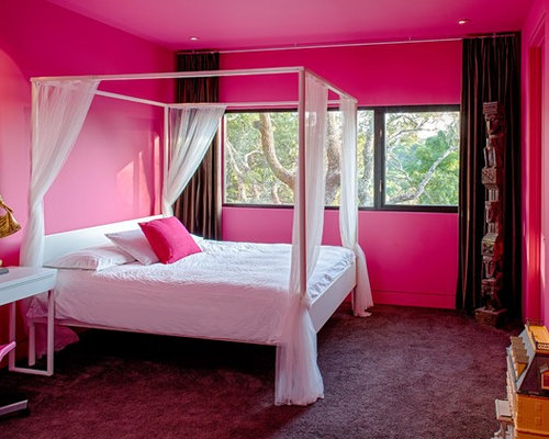 Magenta Wall Ideas, Pictures, Remodel and Decor