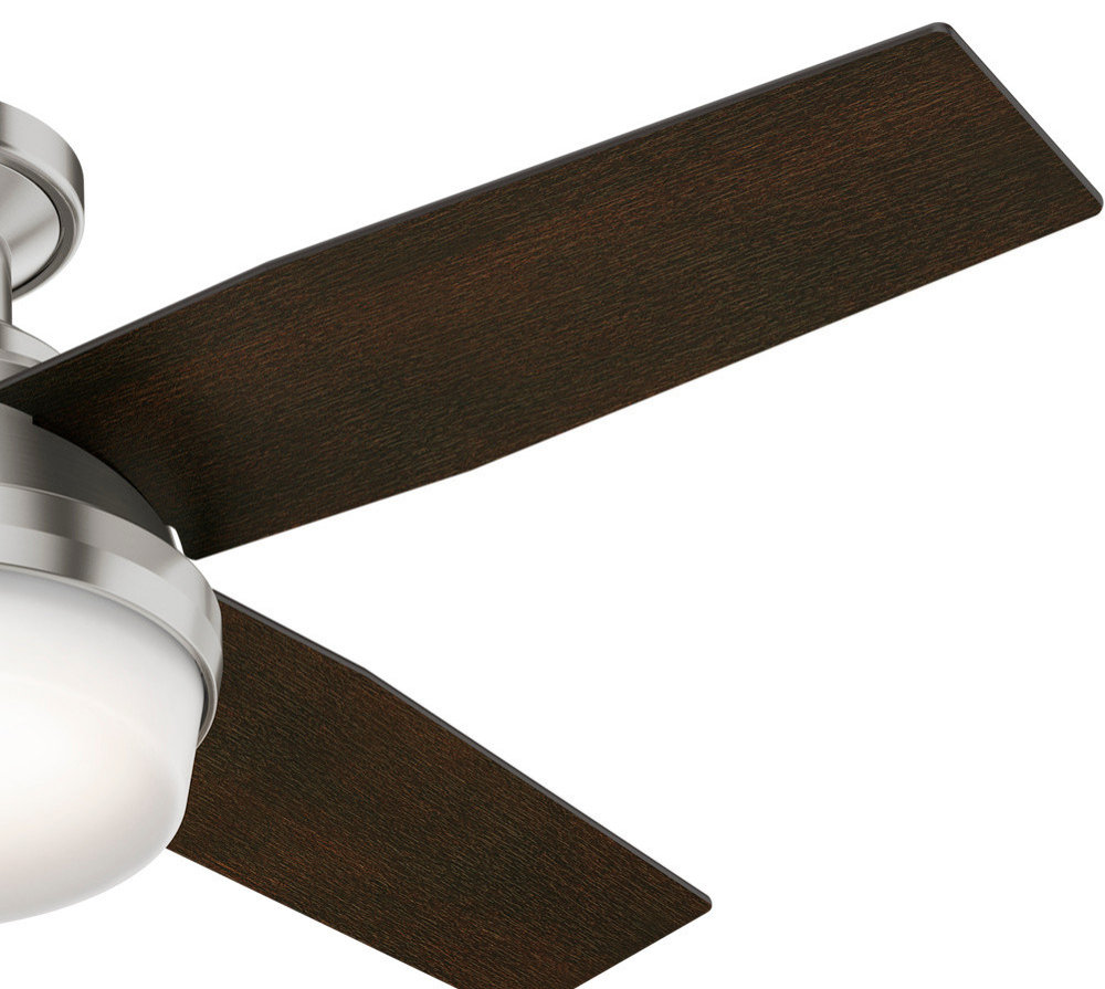 Hunter Fan Company 44" Dempsey Low Profile Ceiling Fan With Light ...