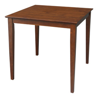 Solid Wood Top Table, 36 Inch High - Transitional - Dining Tables - by ...
