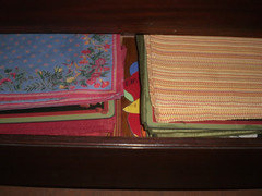 Placemat storage