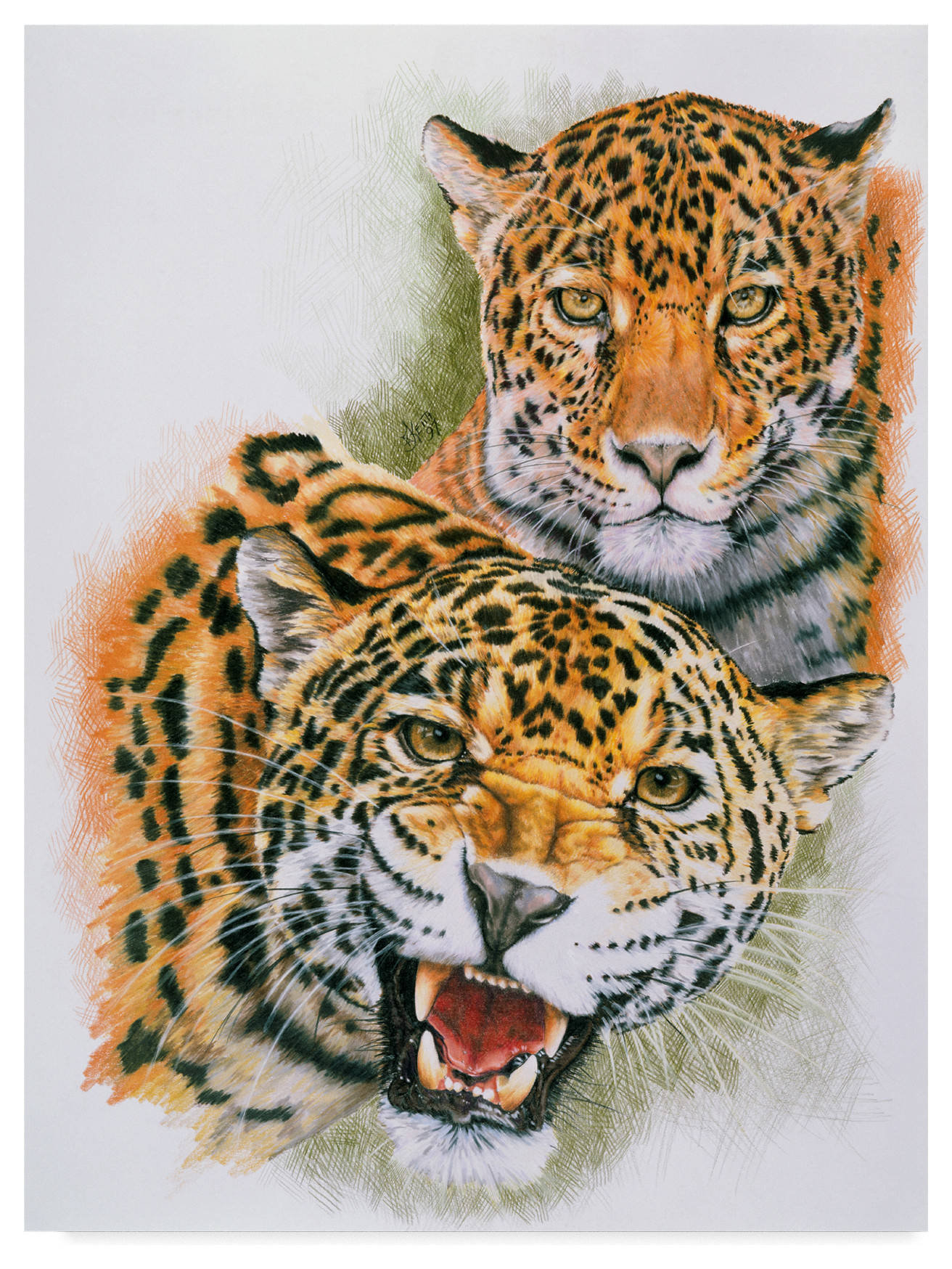 "Blaze Of Glory" by Barbara Keith, Canvas Art, 24"x18" - Contemporary ...