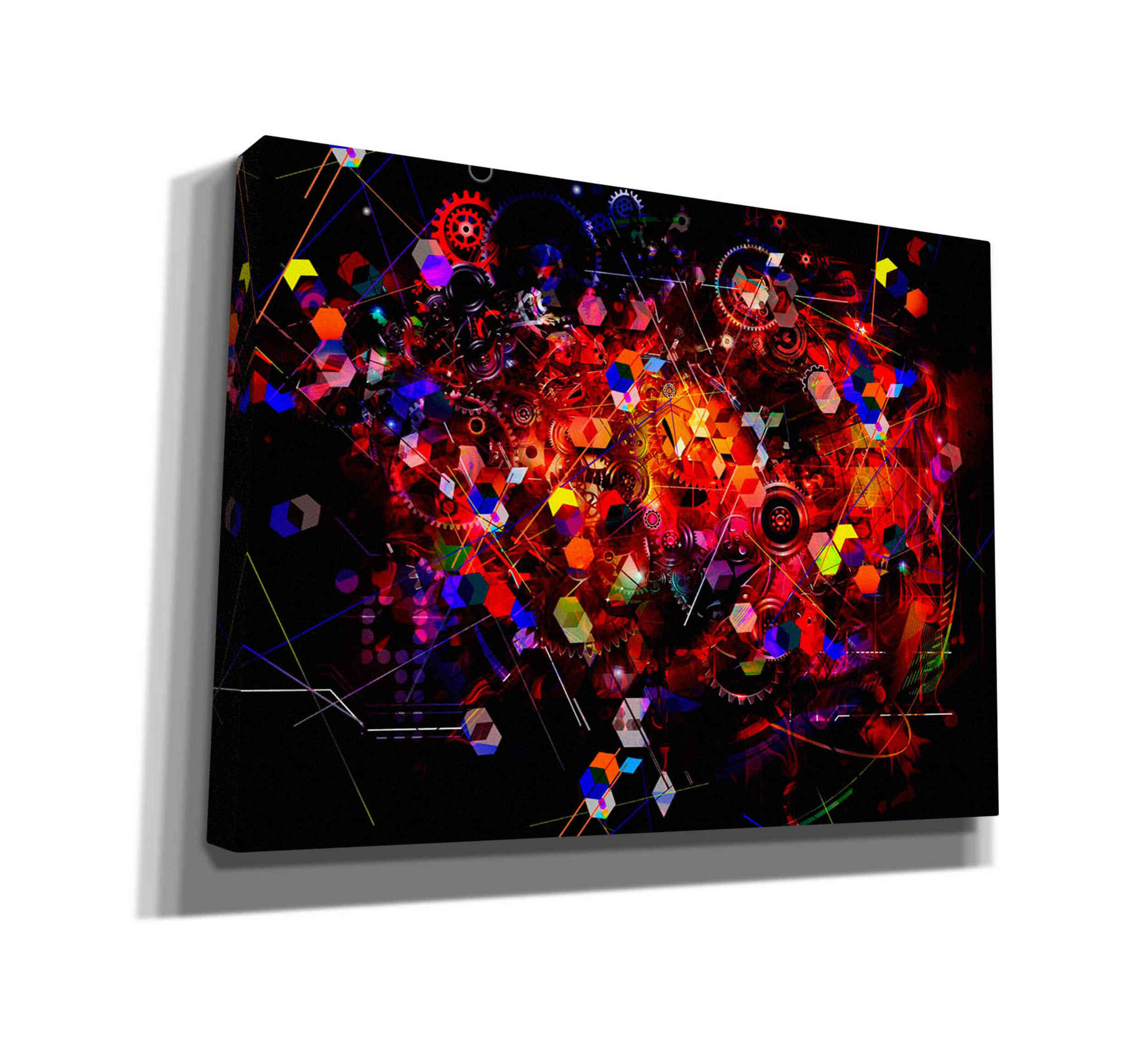 Epic Graffiti "The Machine" Giclee Canvas Wall Art, 16" x 12 ...
