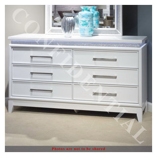 Davilyn 6 Drawer Dresser with Lights - Transitional - Dressers - by ...