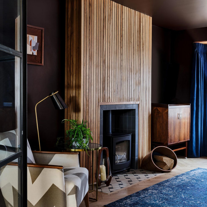 75 Beautiful Living Room Feature Wall Ideas and Designs - October 2025 ...