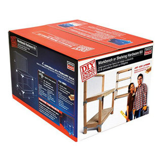 Simpson Strong-Tie WBSK Workbench & Shelving Hardware Kit - Traditional ...