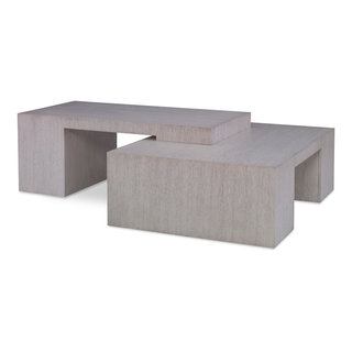 Ambella Home Collection Building Block Cocktail Table - Transitional ...