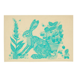 SW Buzz of Summer Cotton Tea Towel - Farmhouse - Dish Towels - by ...