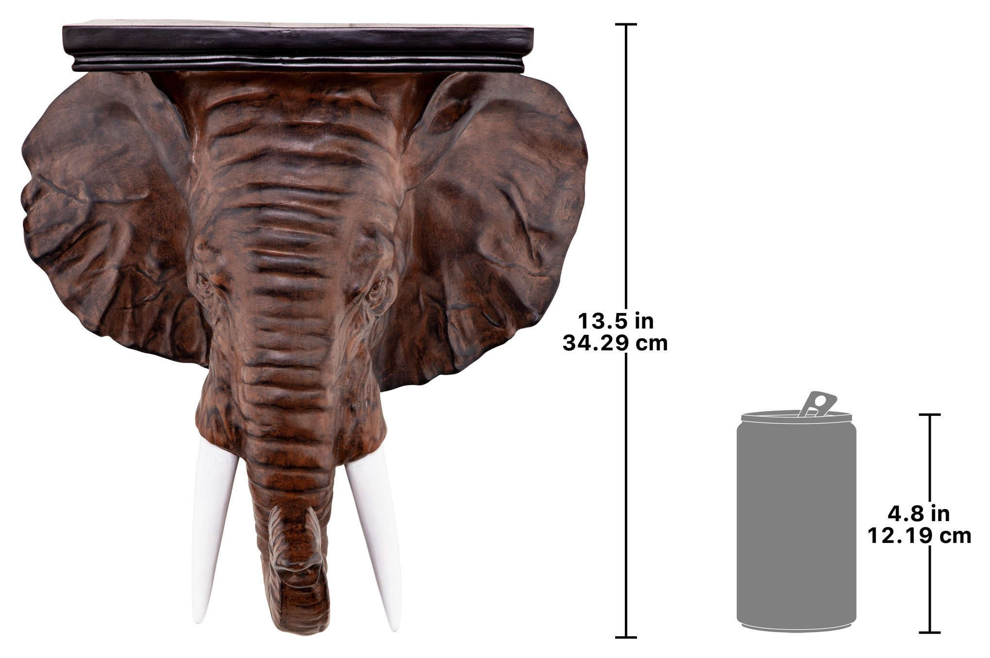 Elephant Wall Shelf Sconce - Contemporary - Wall Sconces - by Design ...