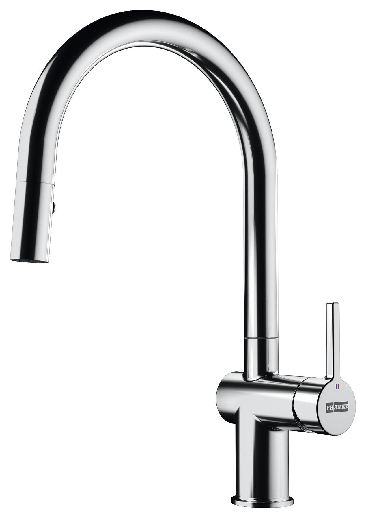 Franke ACT-PD Active 1.75 GPM 1 Hole Pull Down Kitchen Faucet ...