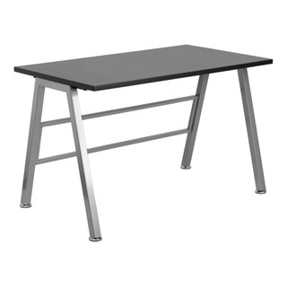 High Profile Desk, 47.25"Wx27.5"Dx29.625"H - Contemporary - Desks And ...