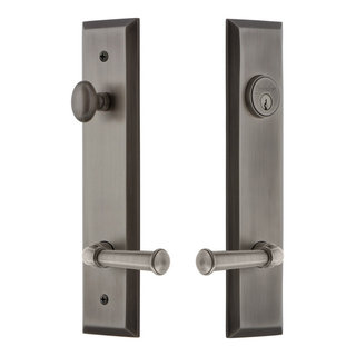Fifth Avenue Tall Plate Complete Entry Set, Georgetown Lever, Right ...