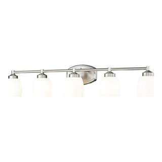 Z-Lite 745-5V Kendrick 5 Light 40"W Vanity Light - Transitional ...