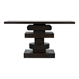 Solange Console, Ebony Walnut - Transitional - Console Tables - by GwG ...