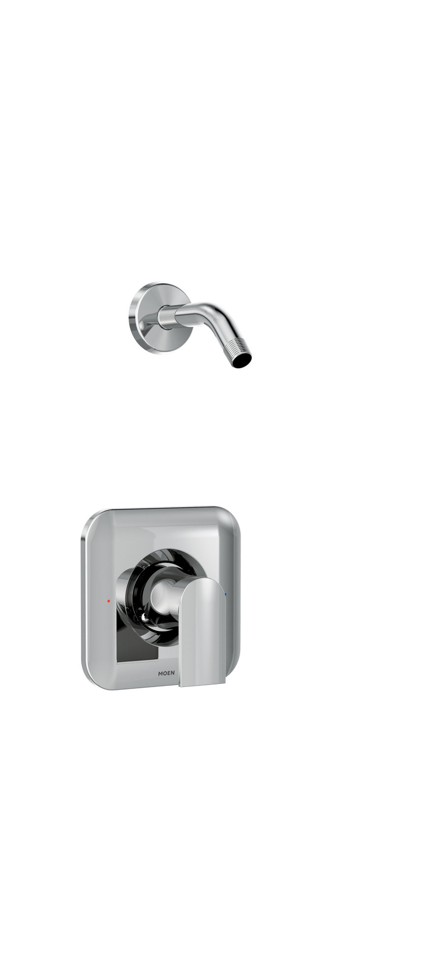 Moen Genta Chrome Posi-Temp(R Shower Only T2472NH - Transitional ...