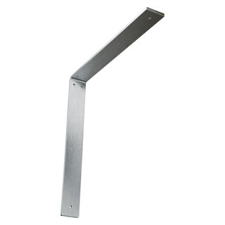 2"x20"x20" Hamilton Steel Bracket, Hammered Black, 2"Wx16"Dx16"H ...