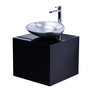 Dora Lacquered Vanity, Black, 18 - Modern - Bathroom Vanities And Sink ...