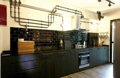 Need Creative Way to Run Electrical From the Ceiling to the Island