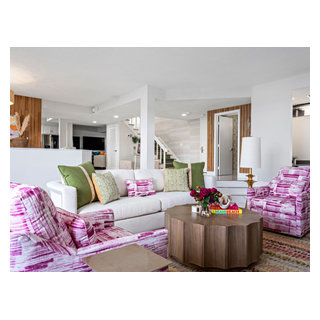 Lakeshore - Beach Style - Living Room - Miami - by Jennifer Lynn ...
