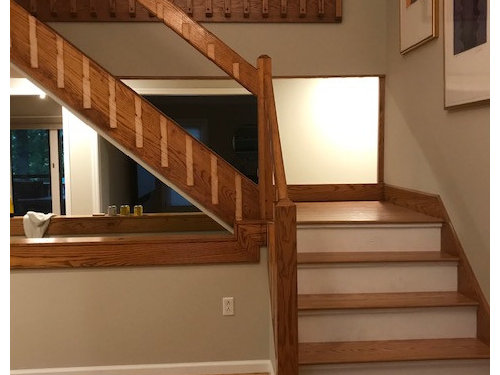 90's Oak Staircase Design Dilemma