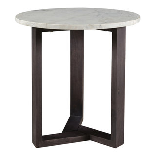 20 Inch Side Table Charcoal Grey Grey Scandinavian - Transitional ...