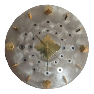 Round Artistic Wall Clock - Eclectic - Wall Clocks - Other - by Iosif ...