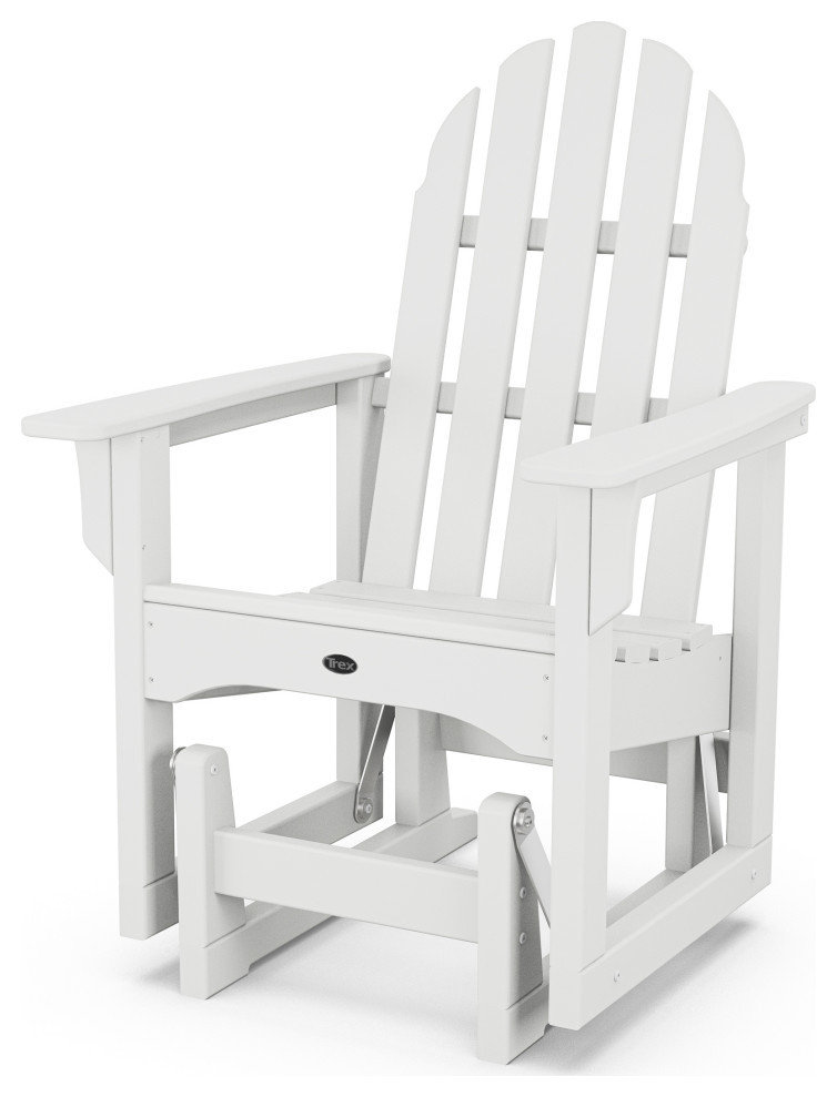 Cape Cod Adirondack Glider Chair - Beach Style - Adirondack Chairs - by ...