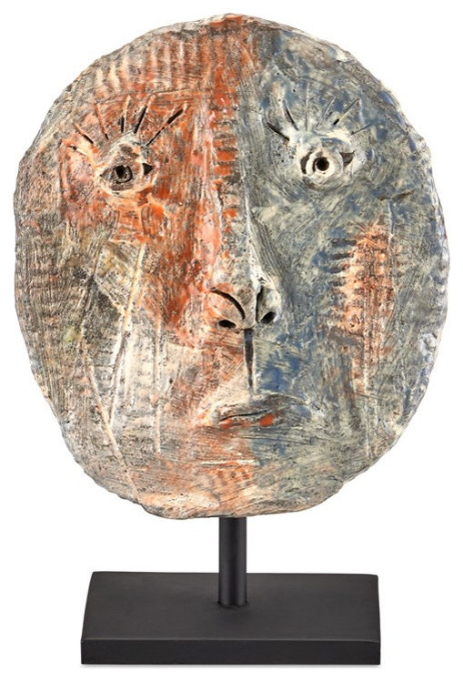 Artisan Small Face Disc - Contemporary - Decorative Objects And ...