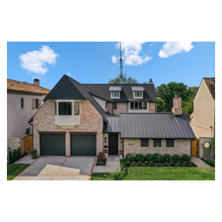 Modern Tudor - Transitional - Exterior - Houston - by Winfrey Design ...