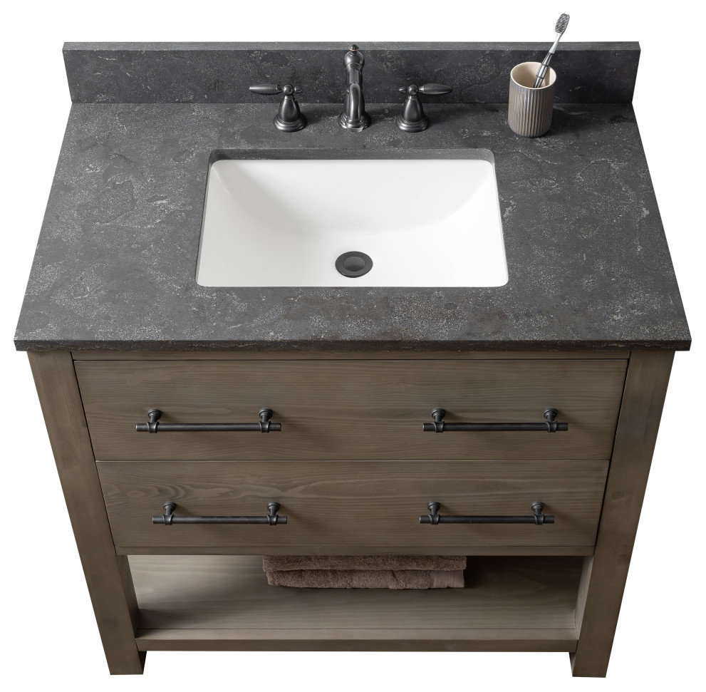 Windwood 36" Bathroom Vanity - Transitional - Bathroom Vanities And ...
