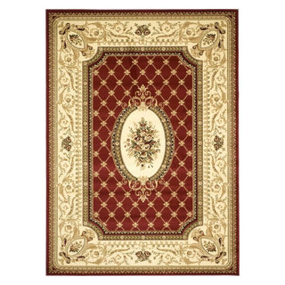 Safavieh Lyndhurst LNH223B Rug, 5'3" Round - Victorian - Area Rugs - by ...