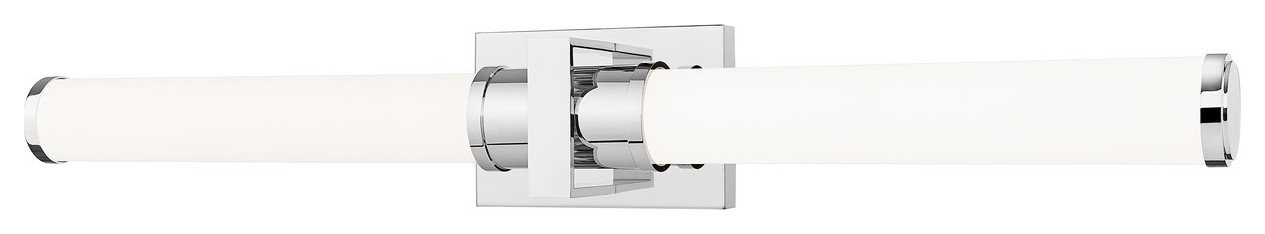 Idris LED Vanity in Chrome - Transitional - Bathroom Vanity Lighting ...