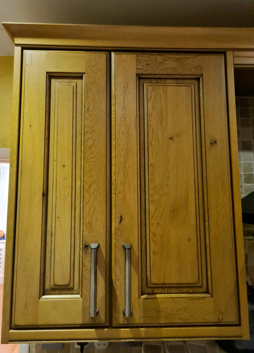 Help Reusing existing kitchen cabinets | Houzz UK