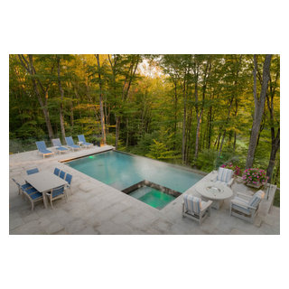 An Oasis on a Rocky Muskoka Ridge - Transitional - Pool - Toronto - by ...