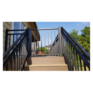 Timbertech Legacy Privacy Wall - Deck - Other - by Deck & Drive ...