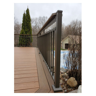 Timbertech Antigua Gold with Antique Palm - Deck - Other - by Deck ...