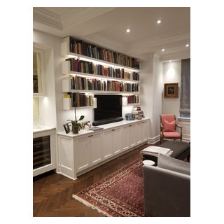 Park Ave Apt 6 - Modern - Family Room - New York - by FMA CONSTRUCTION ...