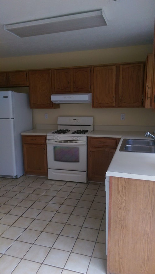 Decorating an out of date kitchen...