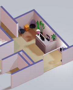 office reception layout