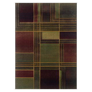 Oriental Weavers Kharma II 1330G Rug Rug, 9'9"x12'2" - Craftsman - Area ...